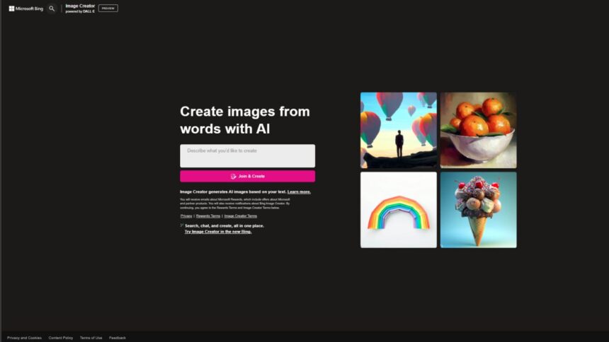 Como usar o Microsoft Bing Image Creator grátis - Cloudbooklet