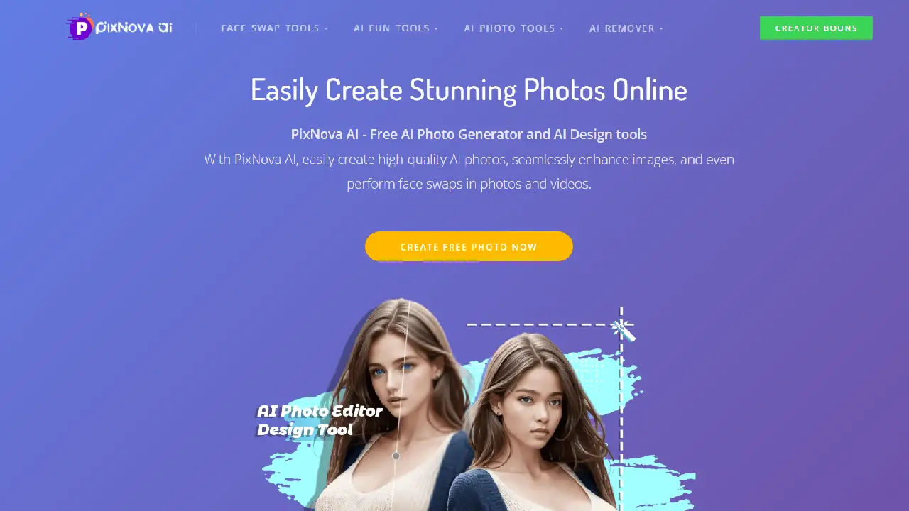 PixNova AI Tool Information & Alternatives - Cloudbooklet